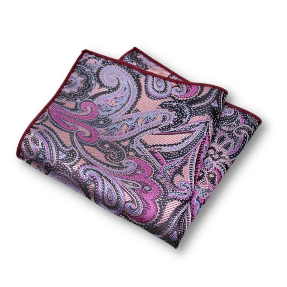 LILAC PINK PURPLE POCKET SQUARE – Savile Row Clothing London