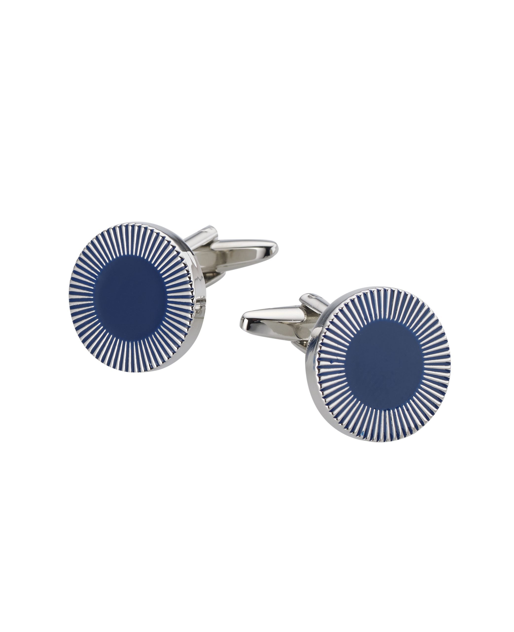 NAVY SUN DESIGN CUFFLINKS – Savile Row Clothing London